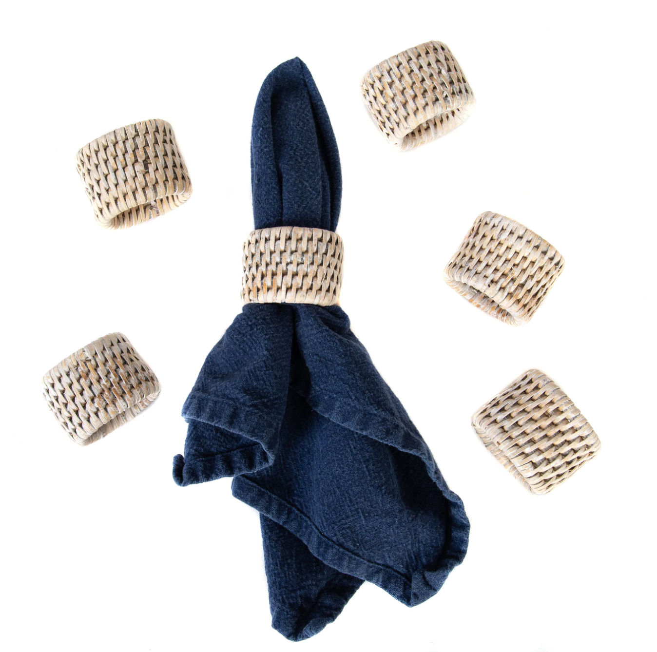 Rattan Napkin Rings, 6-Piece Set – Signature Gifts Inc.